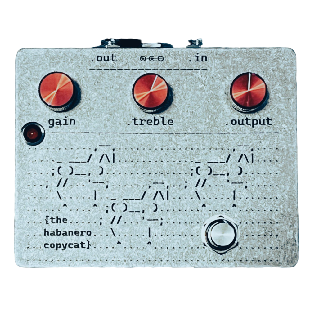 Spicy Pedals Habanero Copycat Overdrive Pedal – DeathCloud