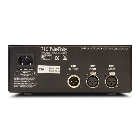 Universal Audio 710 Twin-Finity Microphone Preamplifier – DeathCloud